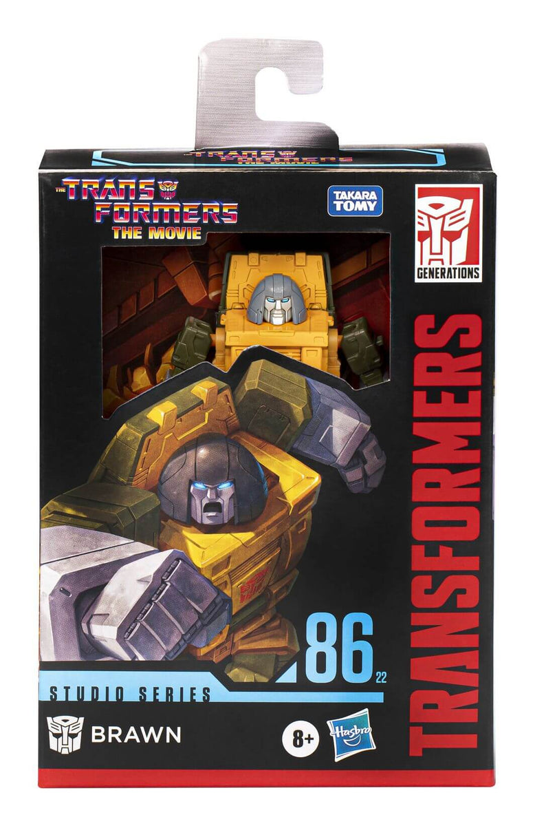 Transformers Studio Series Deluxe 86 Brawn | Action Figure | Collect92